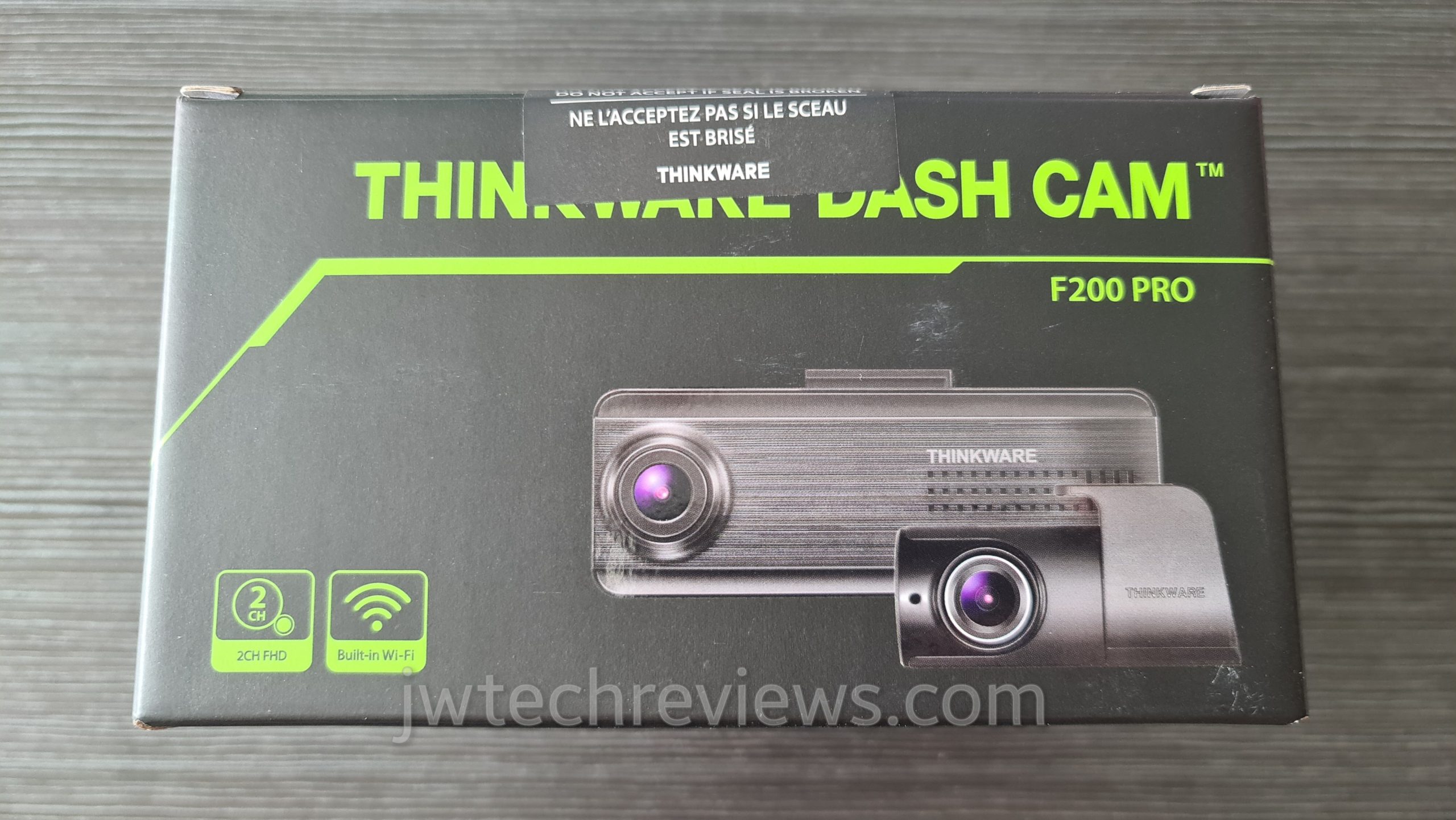 Thinkware F200 Pro – JW Tech Reviews